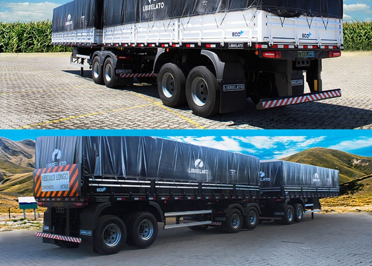 Entenda as diferenças entre o bitrem, tritrem, rodotrem e hexatrem