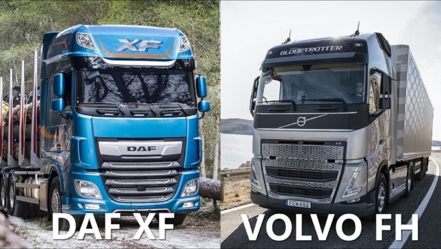 Comparativo: Volvo FH 540 vs DAF XF 530 - Brasil do Trecho