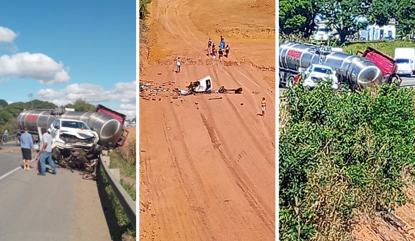 Acidente com caminhão-tanque na BR-101 deixa uma pessoa morta na Serra (ES) - Brasil do Trecho