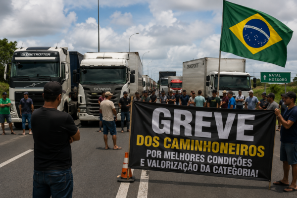 Greve dos caminhoneiros no RN segue confirmada após reunião sem acordo ...