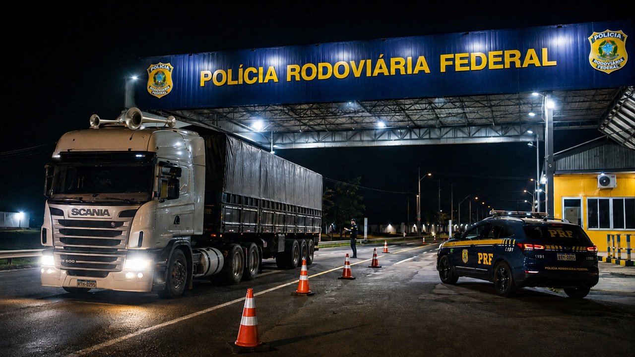 Caminhoneiro buzina de madrugada em posto da PRF e acaba com autuação ...